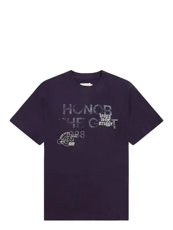 HONOR THE GIFT Graphic-print T-shirt - Black