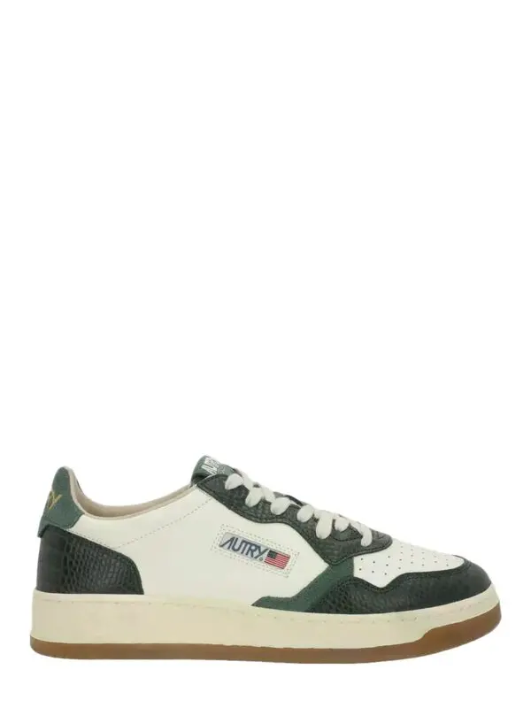 AUTRY Medalist Leather Sneakers - White