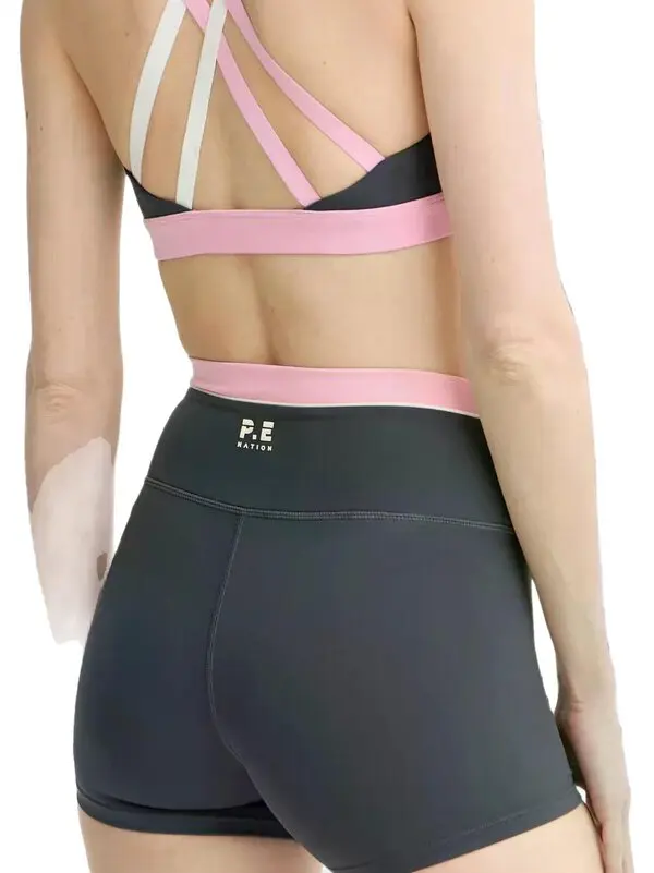P.E Nation Reflect 3 Cycling Shorts - Blue