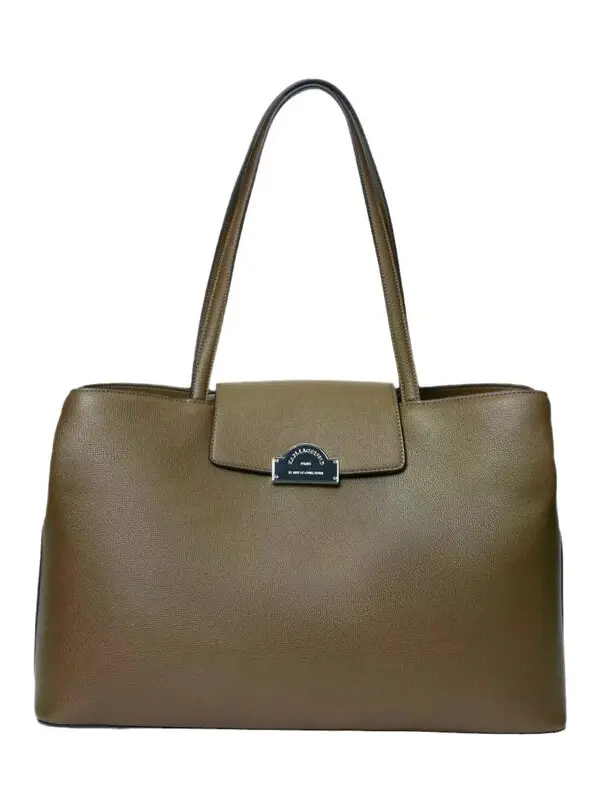 Karl Lagerfeld Rue St-guillaume Magnetic-fastening Tote Bag - Brown