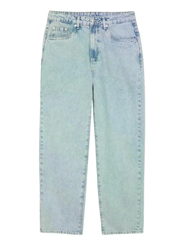 MKI MIYUKI ZOKU Washed Denim Jeans - Blue