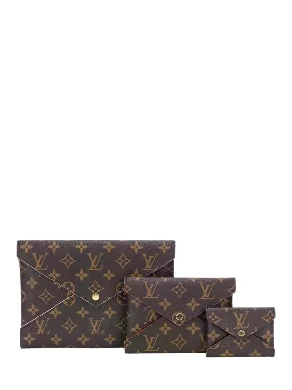 LOUIS VUITTON Kirigami Monogram Pouch - Brown
