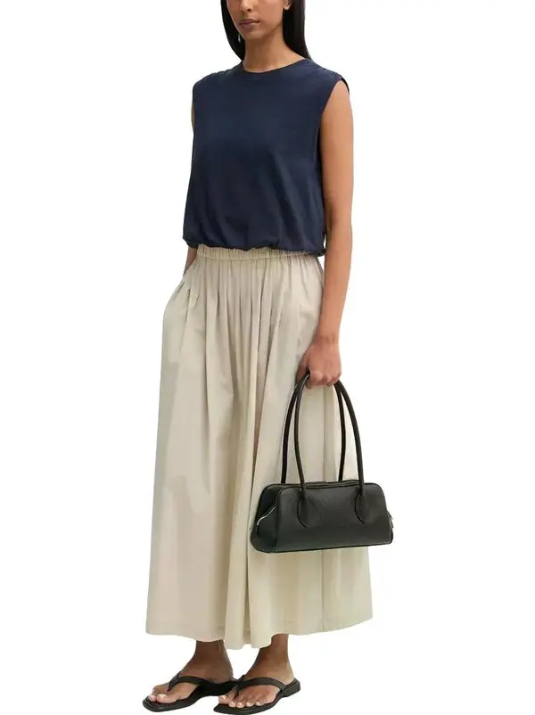 Rag & Bone Mica Ruched-shoulder Top - Blue
