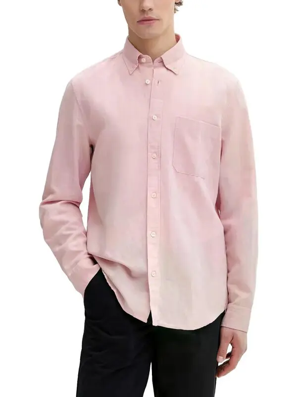 Marc O'polo Button-down Collar Pocket Shirt - Pink