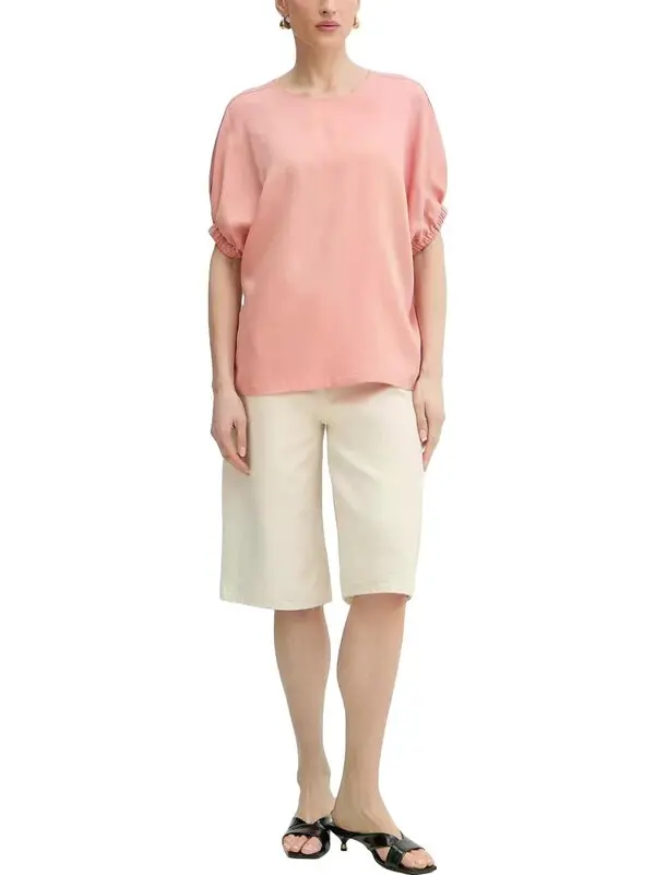TRUSSARDI Crew-neck Blouse - Pink