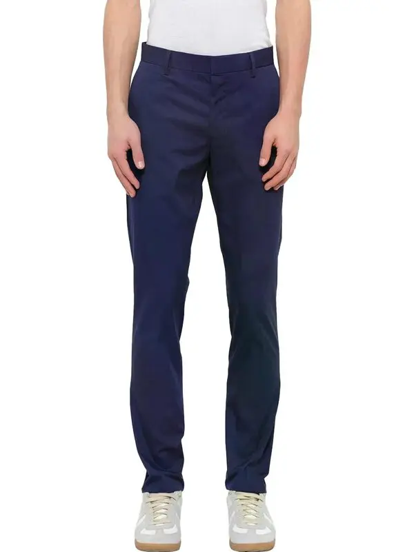 LANVIN Slim-fit Chino Trousers - Blue