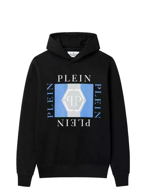 Philipp Plein Logo-print Hoodie - Black