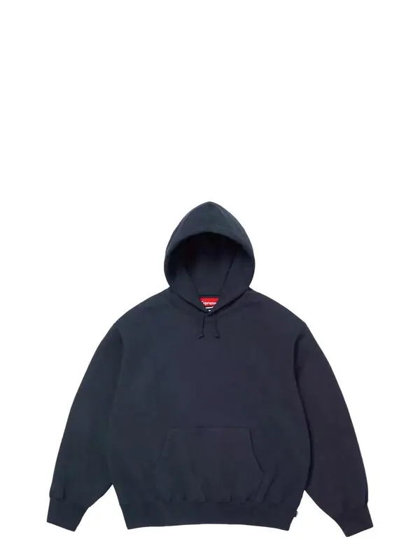 Supreme Satin Appliqué Hoodie - Blue