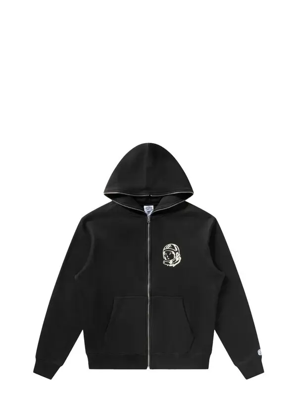 BILLIONAIRE BOYS CLUB Helmet Zip-up Hoodie - Black