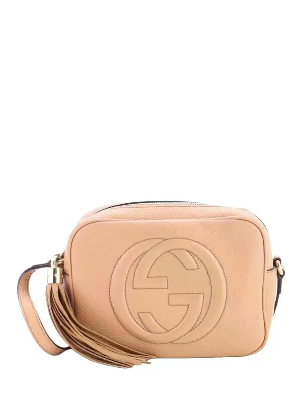 Gucci Soho Disco Leather Small Crossbody Bag - Neutrals