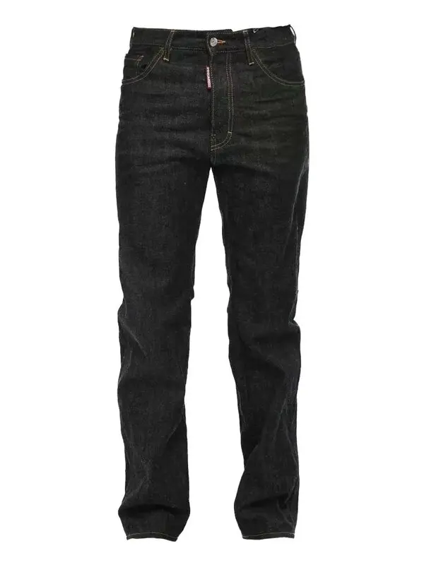 Dsquared2 Embroidered Regular-fit Jeans - Blue
