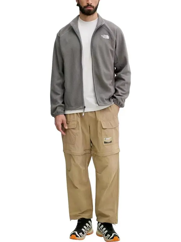 The North Face Fleece Zip-up Sweatshirt - Grey