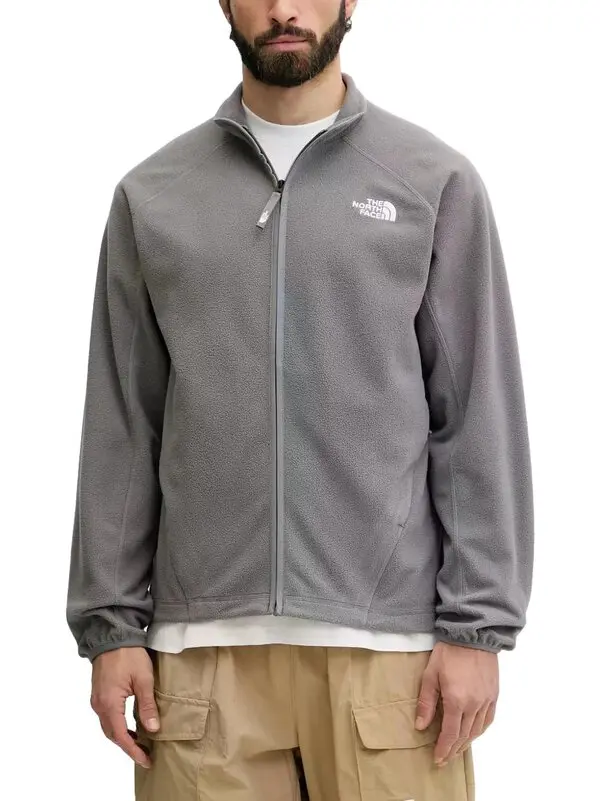 The North Face Fleece Zip-up Sweatshirt - Grey