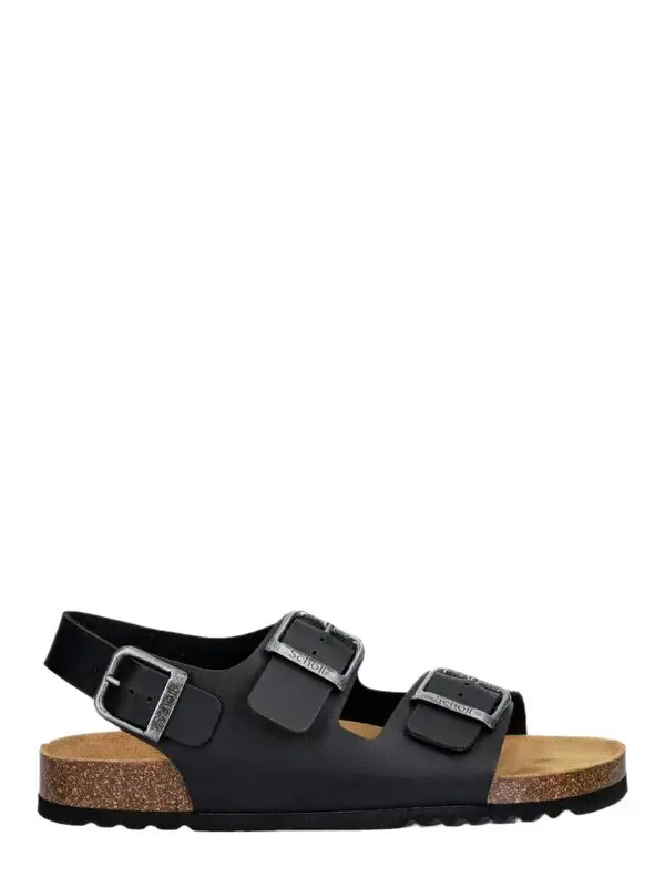 DR. SCHOLL'S SHOES Axel Backstrap Sandals - Black