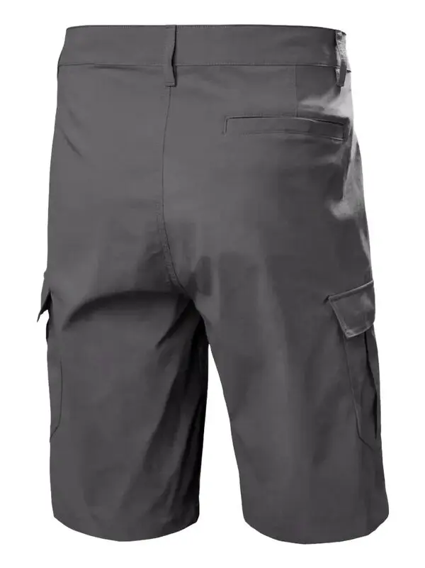 Helly Hansen Cargo Shorts With Logo Patch - Grey