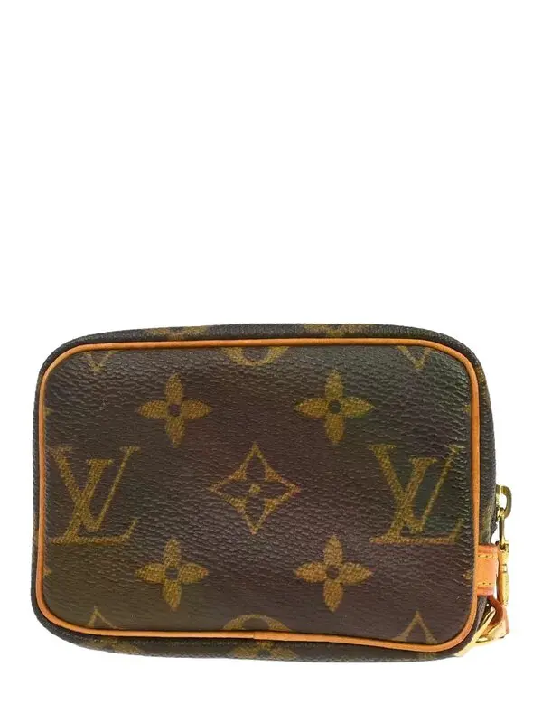LOUIS VUITTON Monogram Trousses Wapity Pouch - Brown