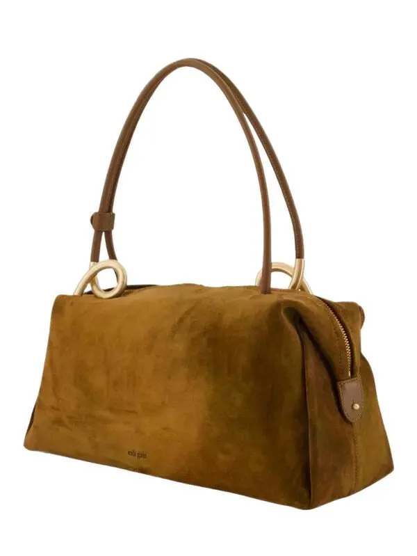 Cult Gaia Azariah Suede Shoulder Bag - Brown