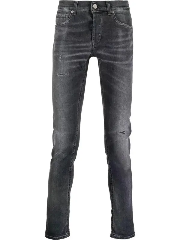 DONDUP Mid-rise Skinny Jeans - Black