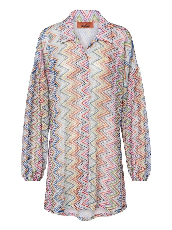Missoni Zigzag Oversized Shirt - Multicoloured