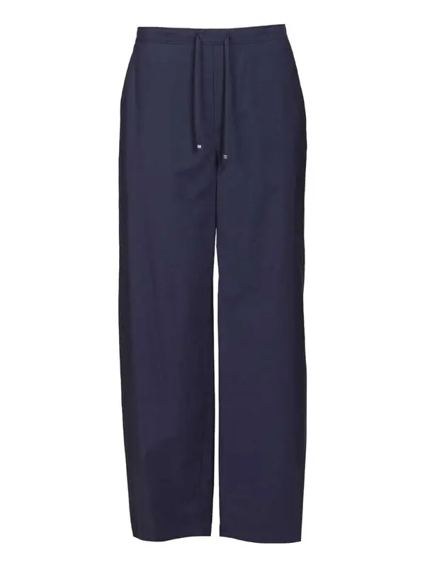 Loewe Wide-leg Drawstring Pants - Blue