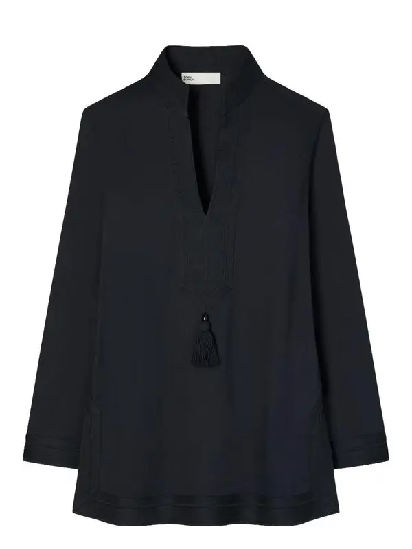 Tory Burch Cotton Tunic - Black