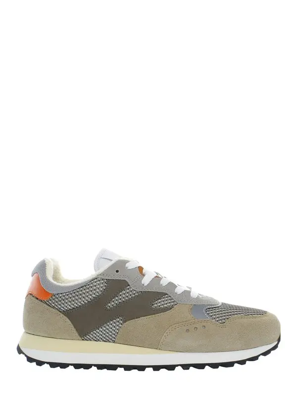 Woolrich Sneakers With Suede Inserts - Beige