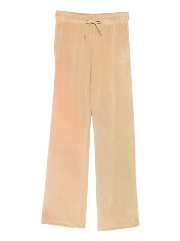 PIP STUDIO Velour Drawstring Track Pants - Neutrals