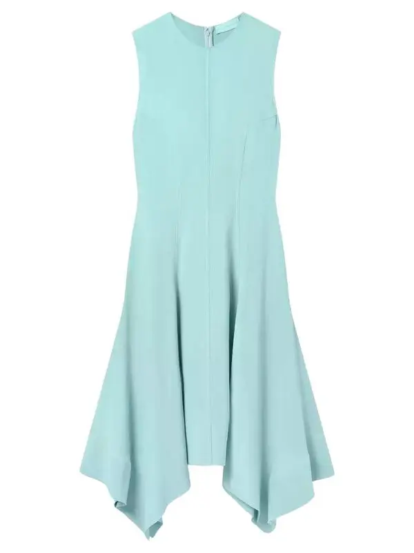 Stella McCartney Asymmetric-hem Sleeveless Dress - Blue