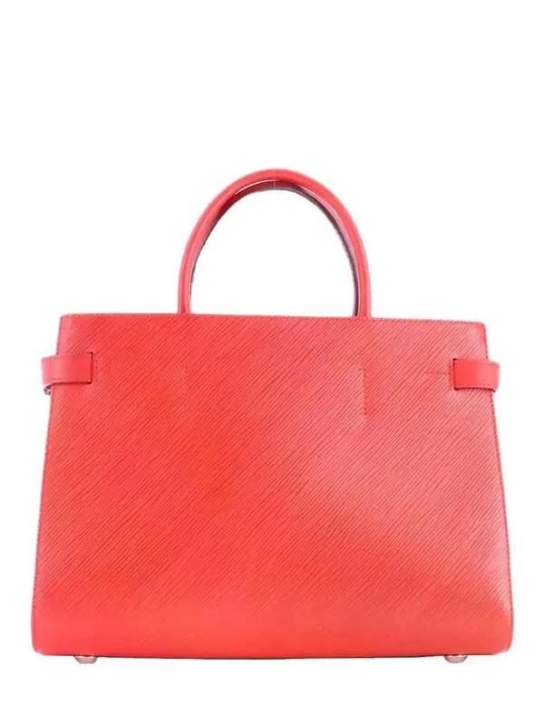 LOUIS VUITTON Twist Epi Leather Tote Bag - Red