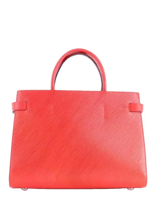 LOUIS VUITTON Twist Epi Leather Tote Bag - Red