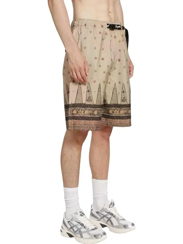 Kapital Sarasa Printed Shorts - Neutrals