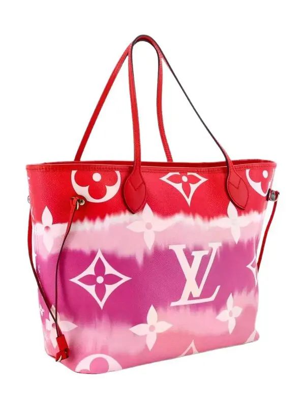 LOUIS VUITTON Neverfull Nm Limited Edition Escale Monogram Giant Mm Tote Bag - Red