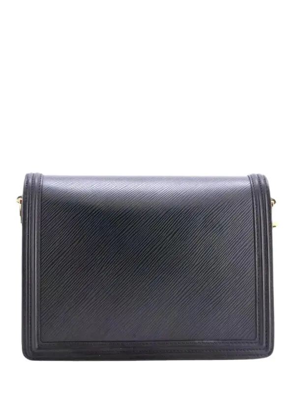 LOUIS VUITTON Dauphine Epi Leather Mm Shoulder Bag - Black