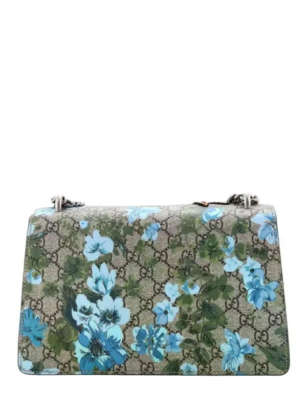 Gucci Dionysus Bag Embroidered Printed Gg Coated Canvas Small Shoulder Bag - Brown