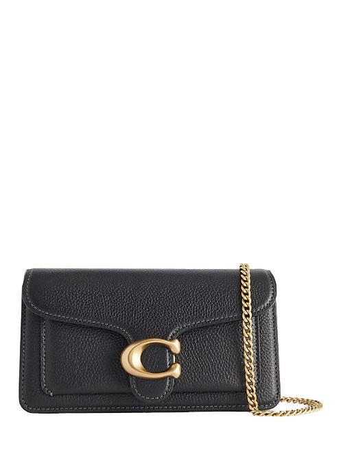 COACH Tabby 19 Chain Leather Cross-body Bag - B4/black