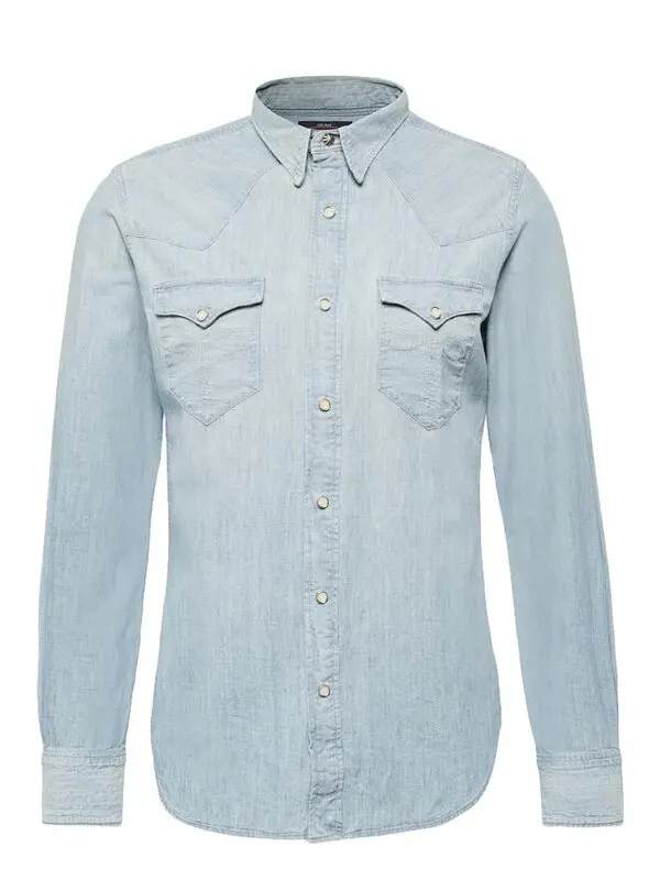 Ralph Lauren Buffalo West Denim Shirt - Blue