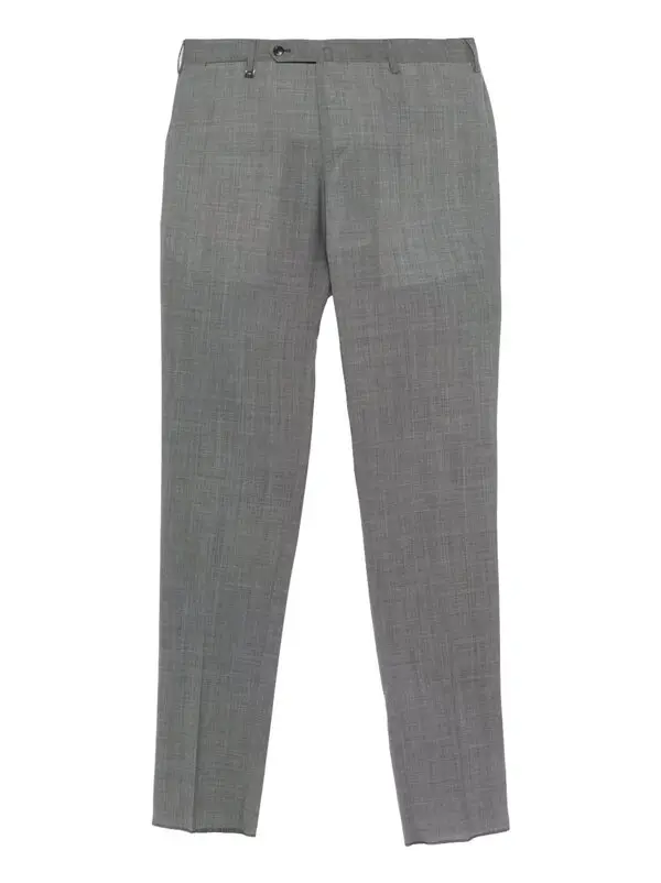 PT TORINO Virgin-wool Trousers - Grey