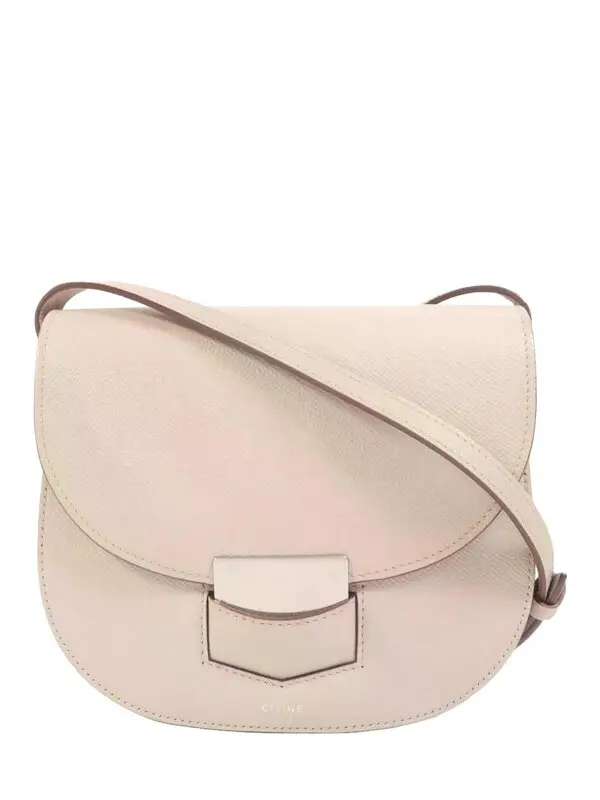 Celine Trotteur Shoulder Bag - Neutrals