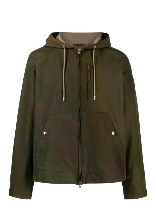 Woolrich Lobster Zip-up Hooded Jacket - Green