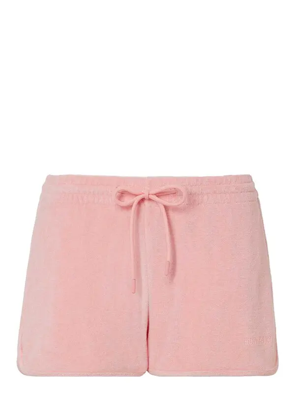 Hunza G Terry Towelling Short | | Resortwear - Pink