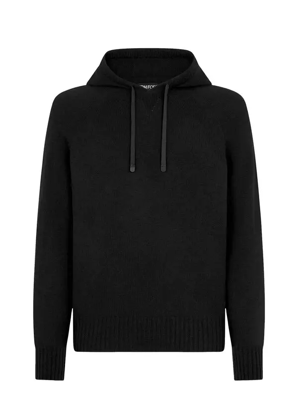 TOM FORD Cashmere Hoodie - Black