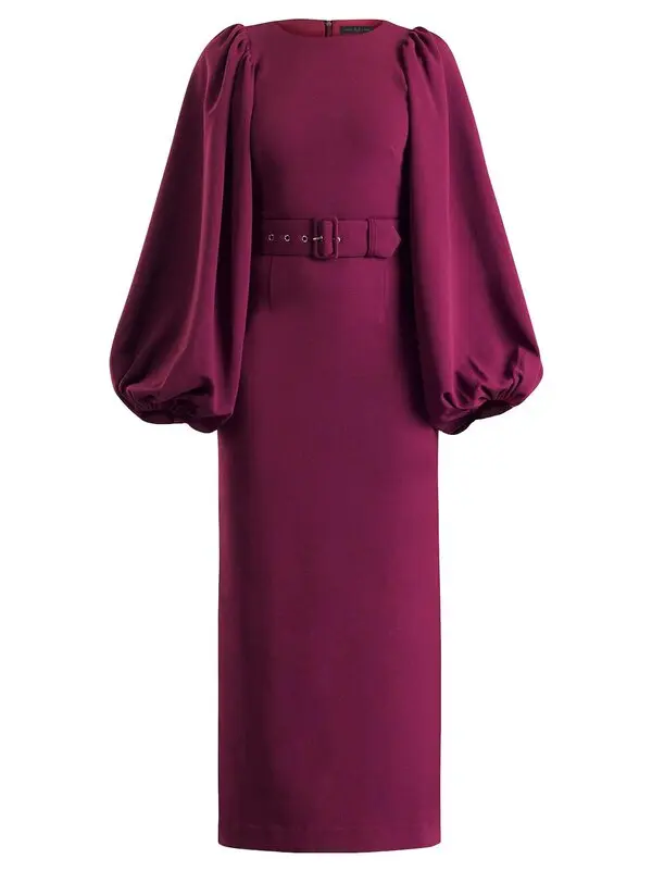 MEEM LABEL Willow Plum Dress - Red