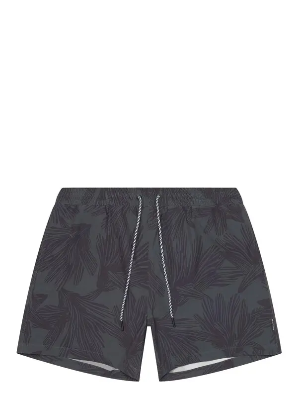 PLAYALUXE Tulum Volley Swim Trunk Dark Olive - Green
