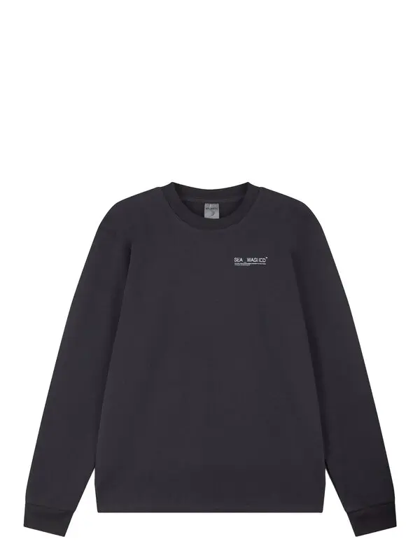 SEA_WASHED Sw X Tjw Classic Long Sleeve - Black
