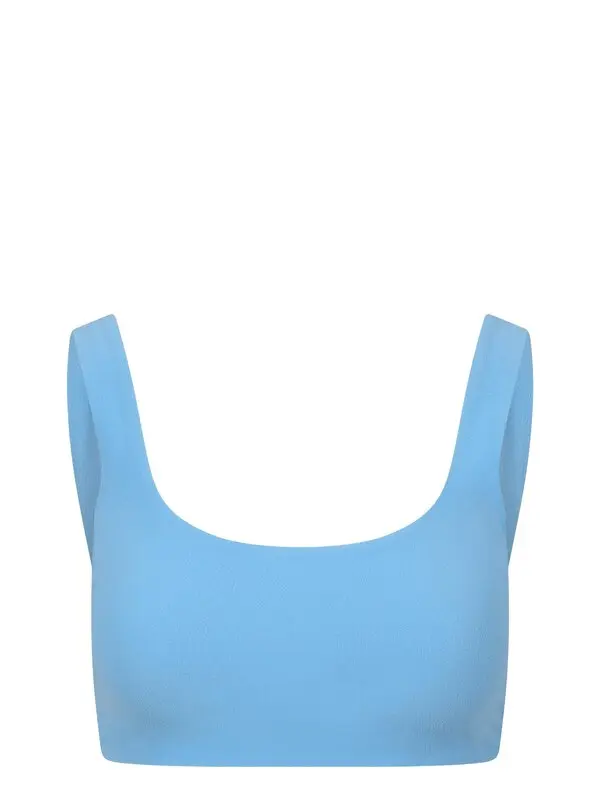 BLAKE SWIMWEAR Scoop Bikini Top - Blue