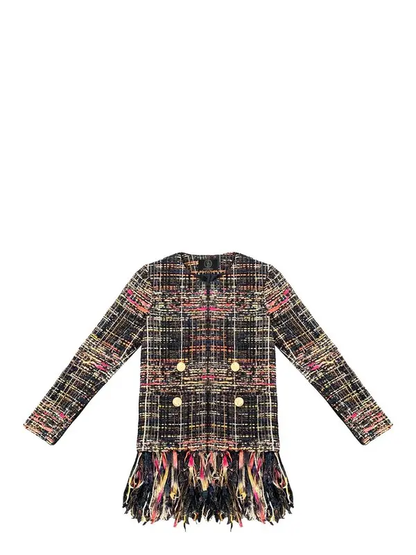 GEEGEE COLLECTION Matisse Fringe Blazer - Black