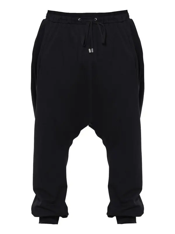 METAMORPHOZA S Casual Drop Crotch Pants - Black