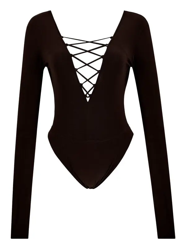 GROWNY Liona Bodysuit - Brown