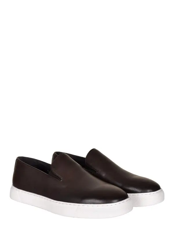 DAVID WEJ Bradford Smart Sneakers Coffee - Brown