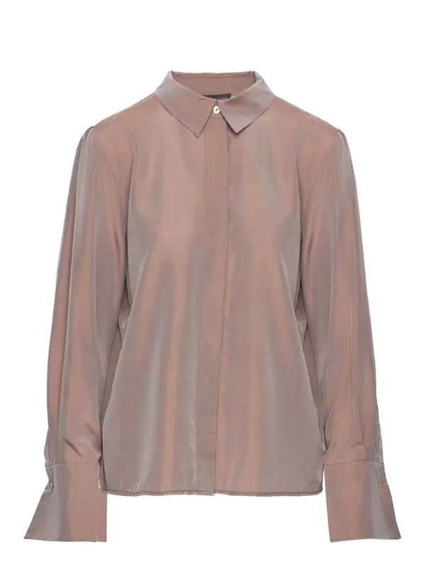 ETERNOIR Bronze Glow Shirt - Brown